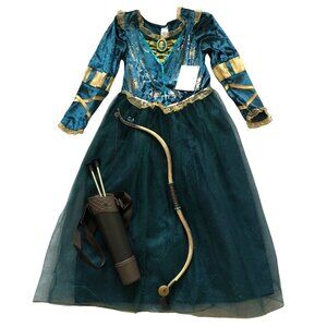Disney | Costumes | Disney Store Merida Dress Size 9 Costume Princess W ...